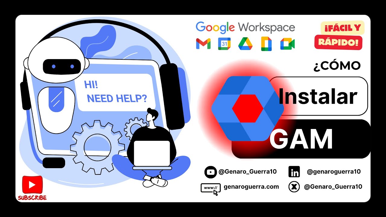 Instalar GAM (Google Apps Manager) 🤯🤯 - YouTube