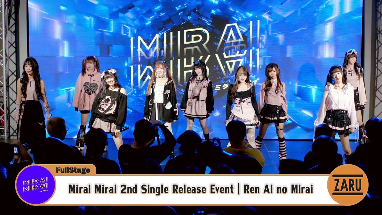 [Full Stage] Mirai Mirai 2nd Single Release Event | Ren Ai no Mirai :: 15 JUN 2024 - YouTube