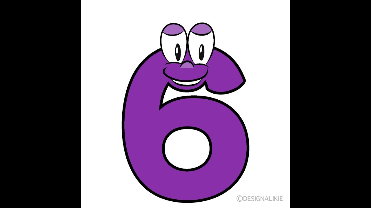 Easy teddy bear drawing using number 6/ easy drawing by kids gyan - YouTube