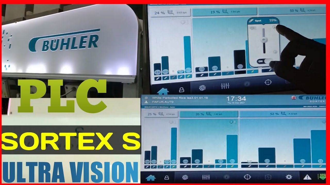 PLC | SORTEX | ULTRA VISION | BUHLER company | Mr Sagar Khan 2021 - YouTube