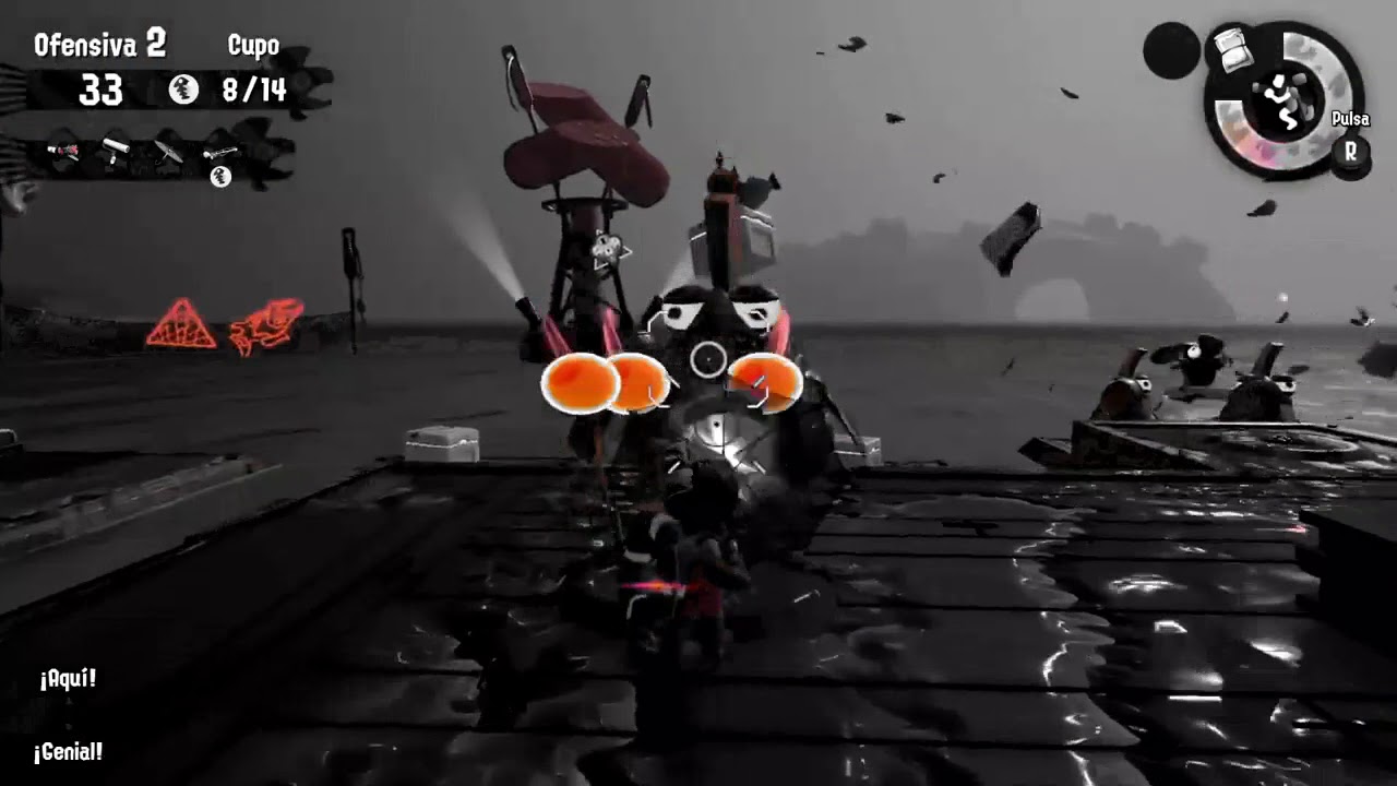 Splatoon 2 - Ink Black Vs Grey - YouTube