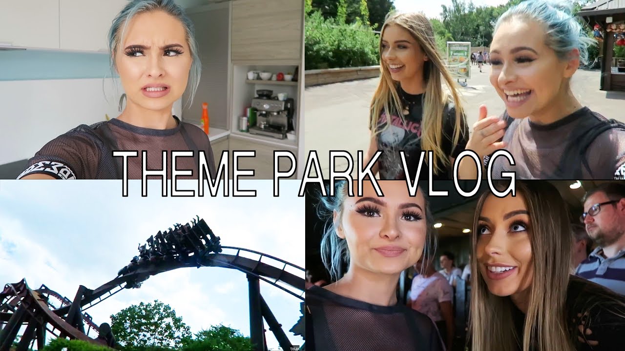 THEME PARK VLOG | Talia Mar - YouTube