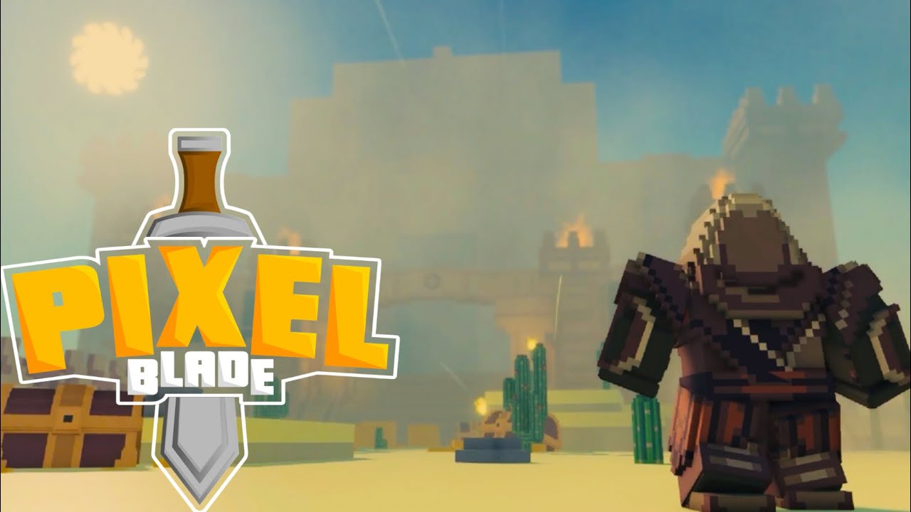 Roblox Pixel blade new update (ancient sands) - YouTube