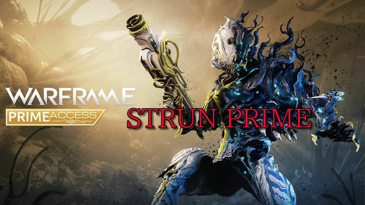 Warframe STRUN PRIME - YouTube