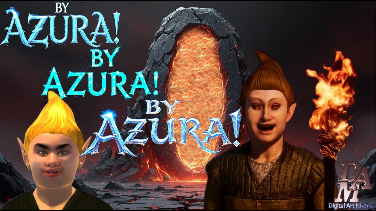 By Azura, by Azura, by Azura! (Adoring Fan tribute song) 🎵 The Elder ...