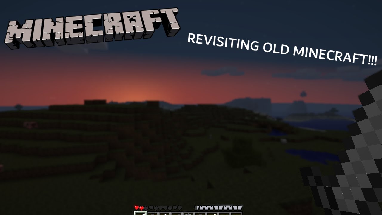 Revisiting Old Minecraft In 2023 - YouTube