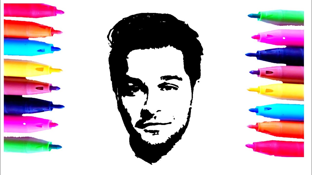 How to draw Asim Azhar || pop art || simple pencil sketch || sketch me ...