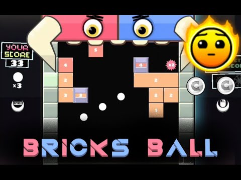 Bricks ball y Vertuoz [ALL COINS] - Geometry Dash 2.11 - YouTube