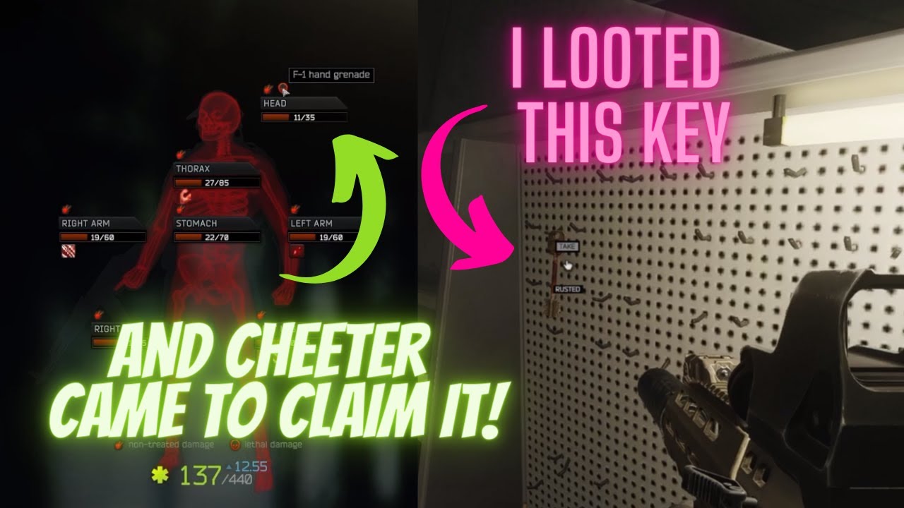 🗝️ Finds Rusted Bloody Key, Gets Killed by Hackers in Escape From ...