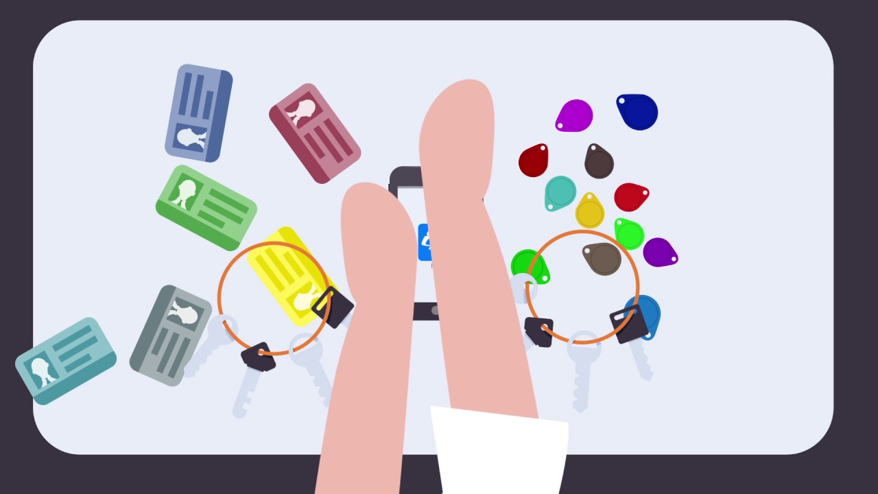 Access via smartphone with Interflex - YouTube