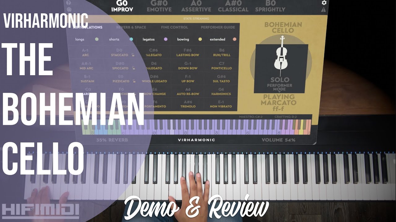 Most Beautiful Cello VST Yet? Virharmonic | The Bohemian Cello | Demo ...