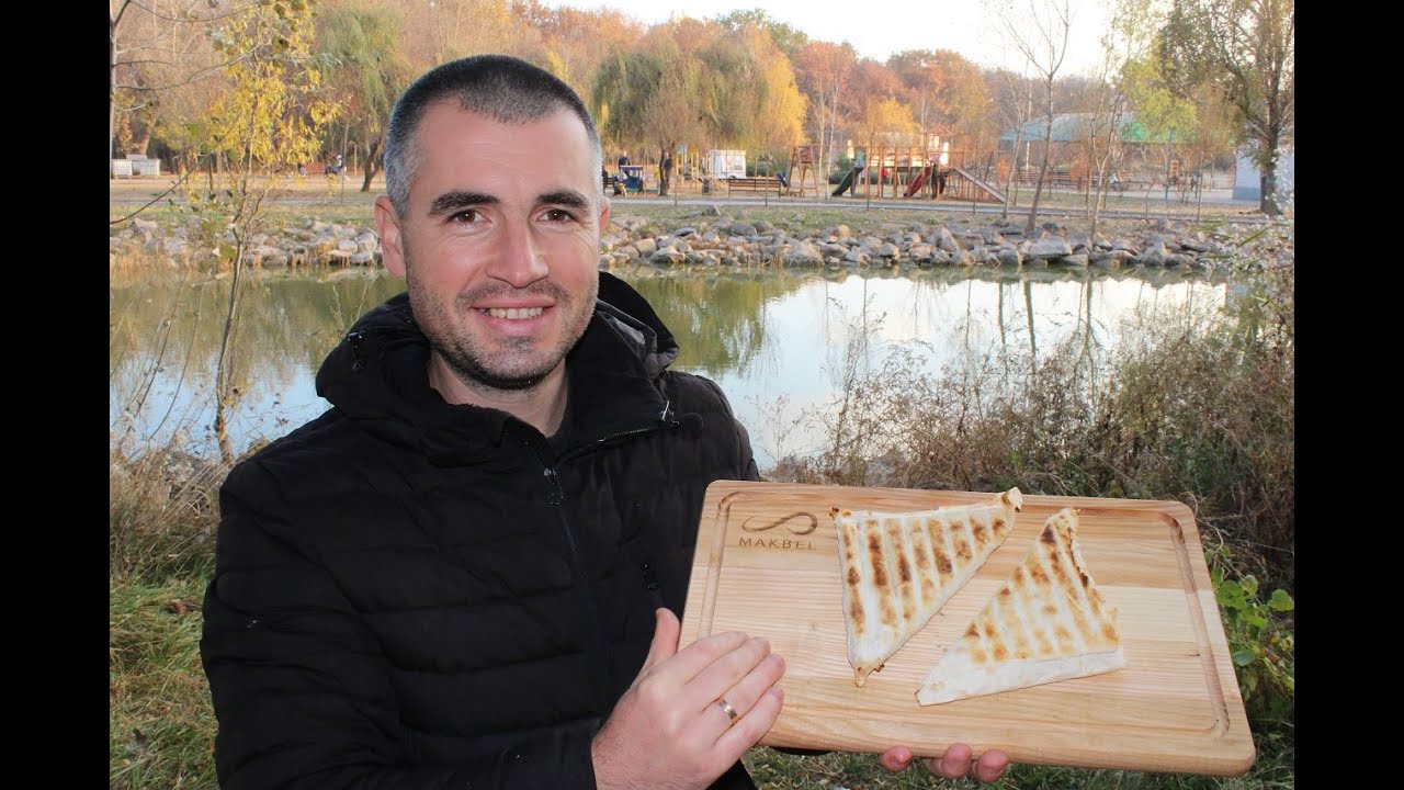 Лаваш с начинкой на мангале, семейный рецепт от MAKBEL - YouTube