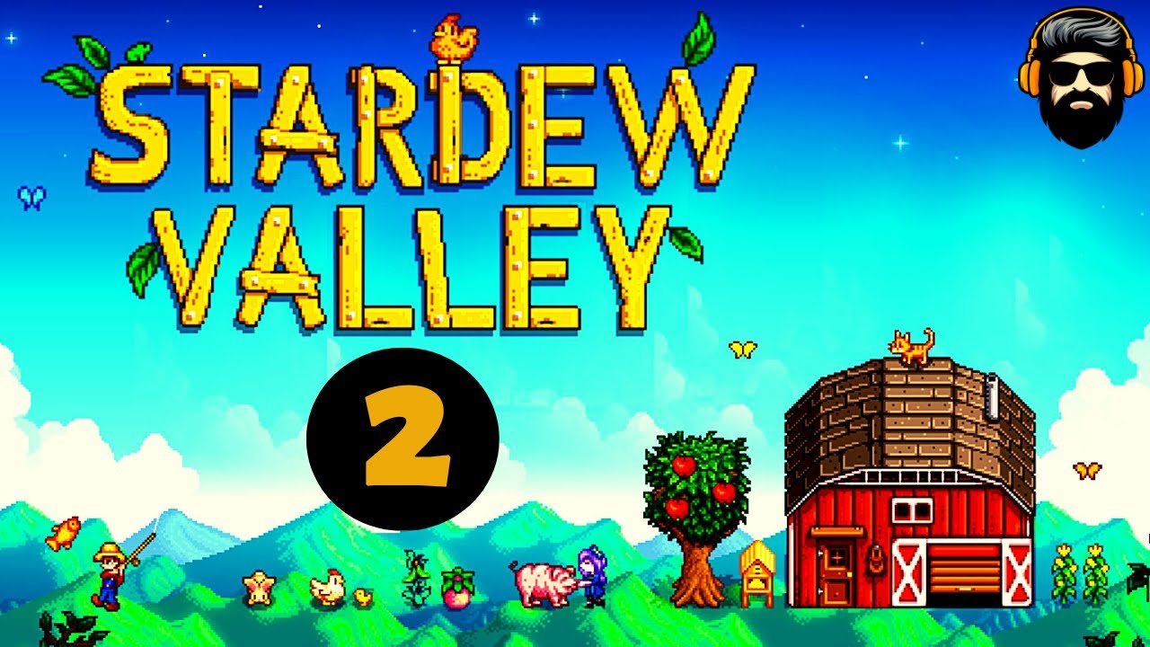 STARDEW VALLEY Gameplay - Part 2 [no commentary] - YouTube