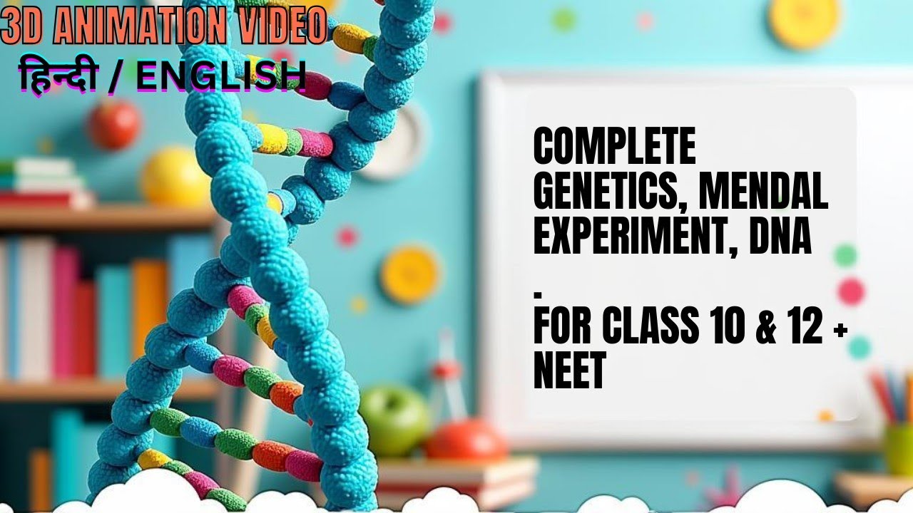 Genetics Class 12 | One shot | New NCERTHighlights with Animation ...