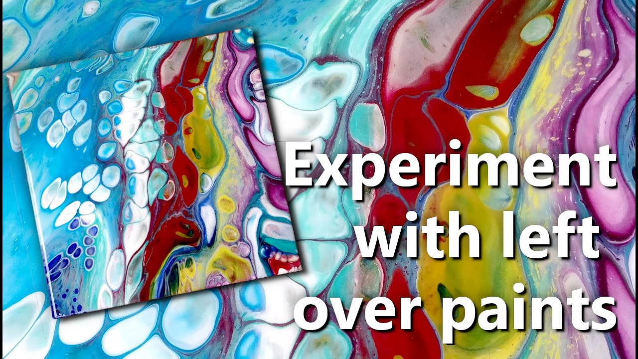 OpenCup with left over paints (004) - YouTube