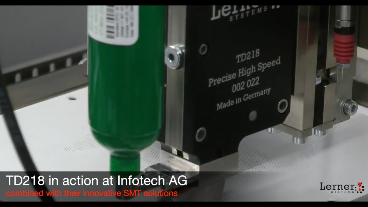 Practical application: TD218 Piezo dispensing valve | Lerner-Systems ...