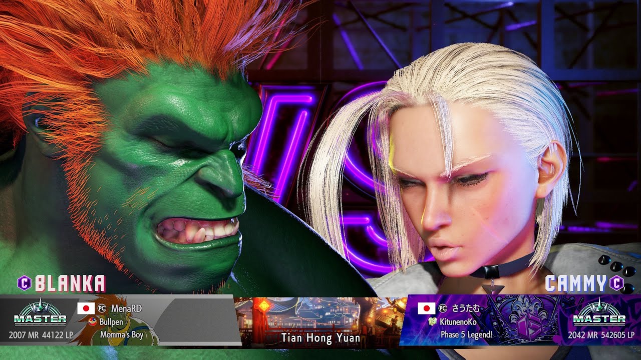 SF6 MenaRD (BLANKA) Vs Sautamu(Cammy) - YouTube