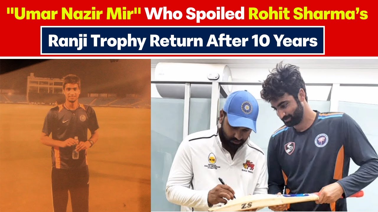 Meet Umar Nazir Mir – The 'Pulwama Express' Journey, Who Spoiled Rohit Sharma’s Ranji Trophy ...