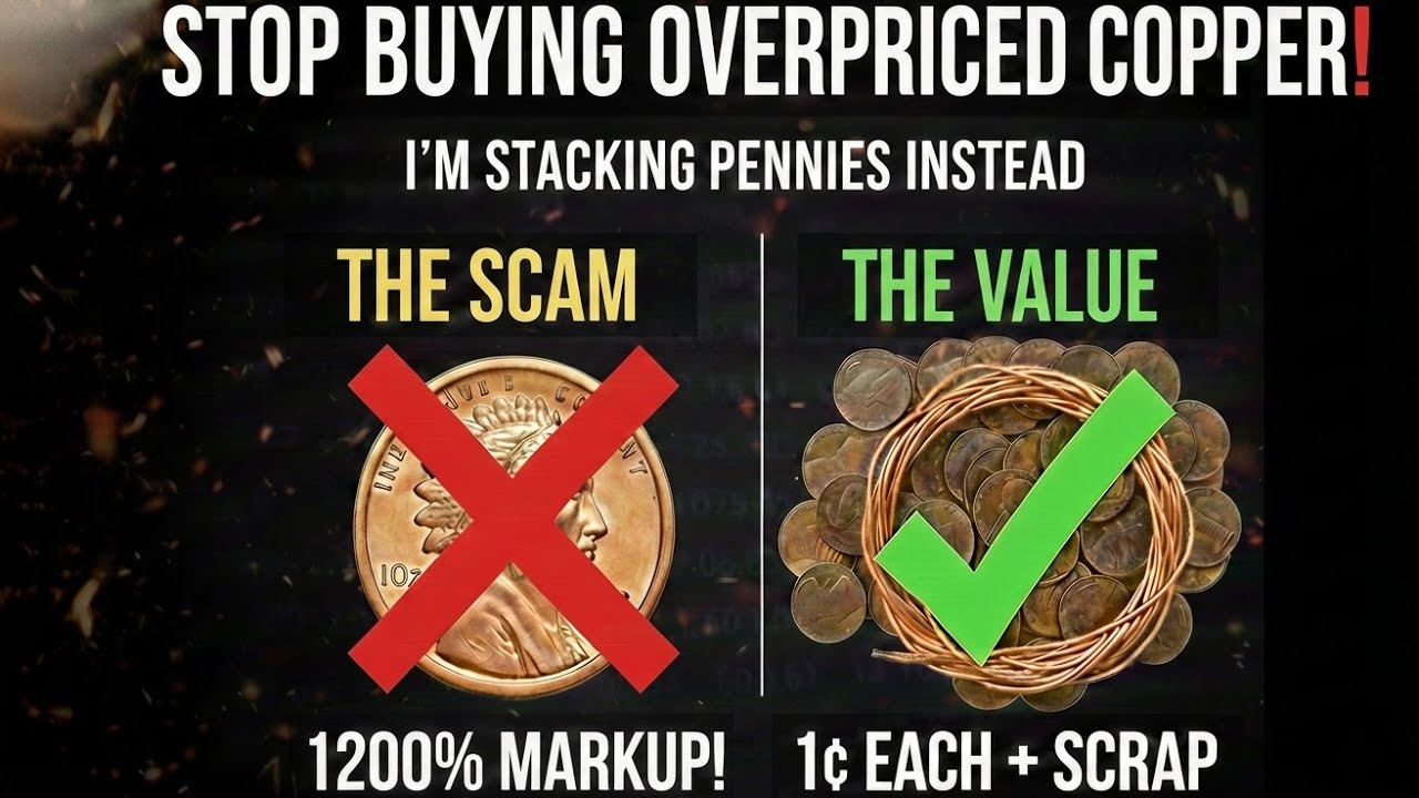 The Copper Bullion Scam: Why I'm Stacking Copper Pennies Instead! - YouTube