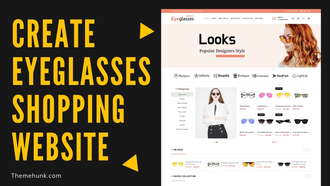 How to create shopping website. - YouTube