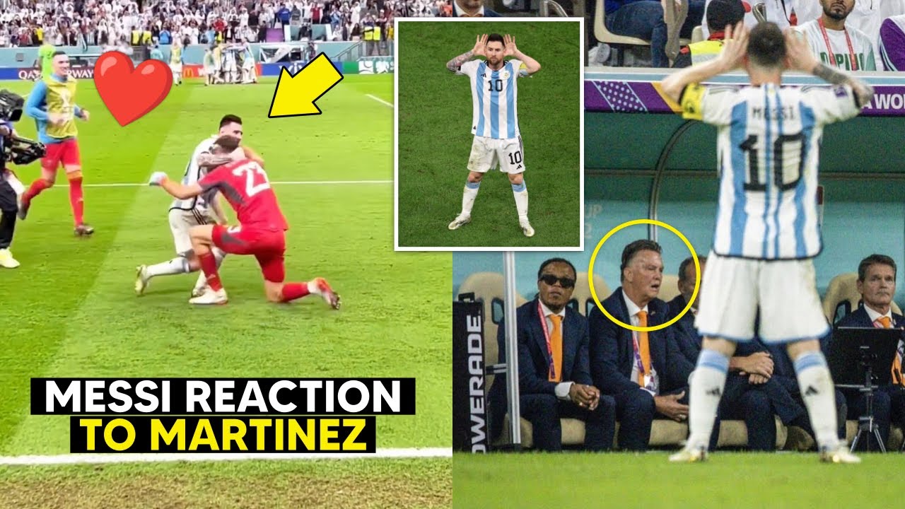 👑 Messi Taunted Van Gaal after a Dramatic victory - YouTube