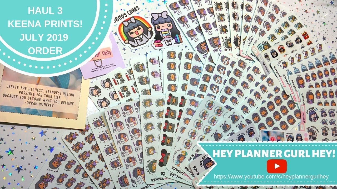 Keena Prints HAUL | AUGUST 2019 - YouTube