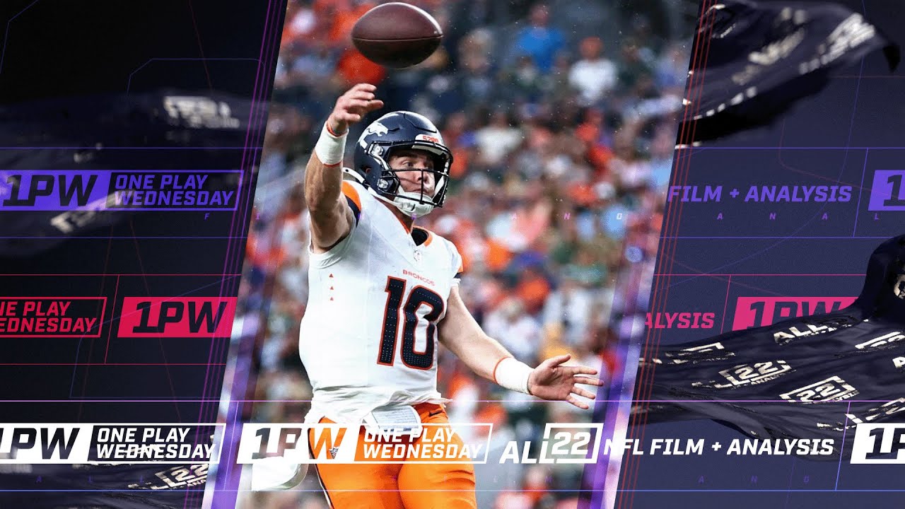 1PW - BO NIX & THE BRONCOS "CHEAT/HIDE" CONCEPT - NFL FILM STUDY # ...