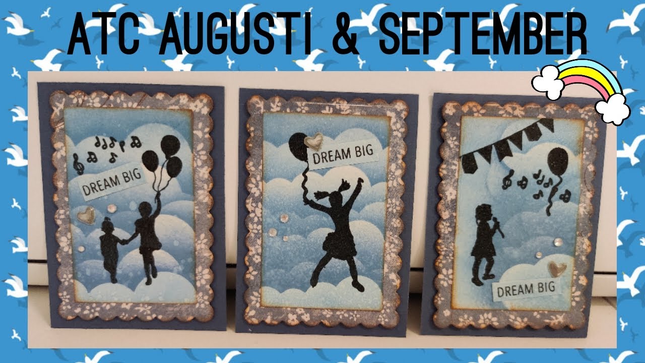 ATC UTMANING AUGUSTI & SEPTEMBER MÅNAD ROCK MÖTER GLÄDJE - YouTube