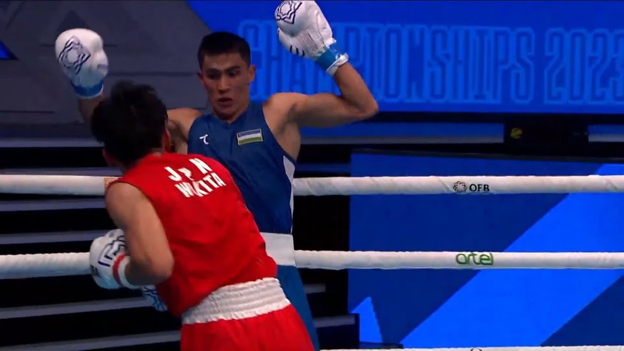R32 (67KG) WAKITA YUTO (JPN) vs MUYDINKHUJAEV ASADKHUJA (UZB) | IBA ...