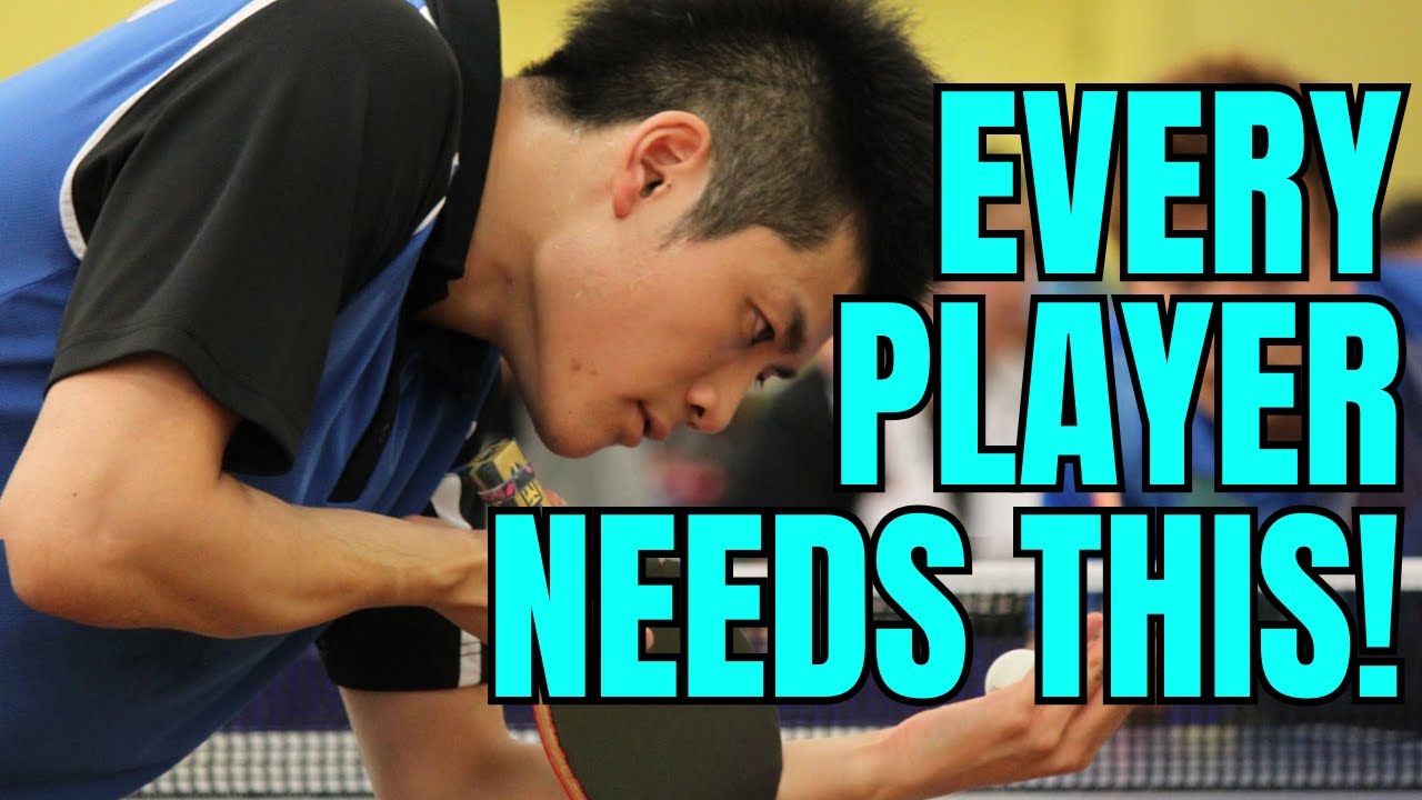 You NEED This Skill to Progress in Table Tennis: Learn a Backspin Serve - YouTube