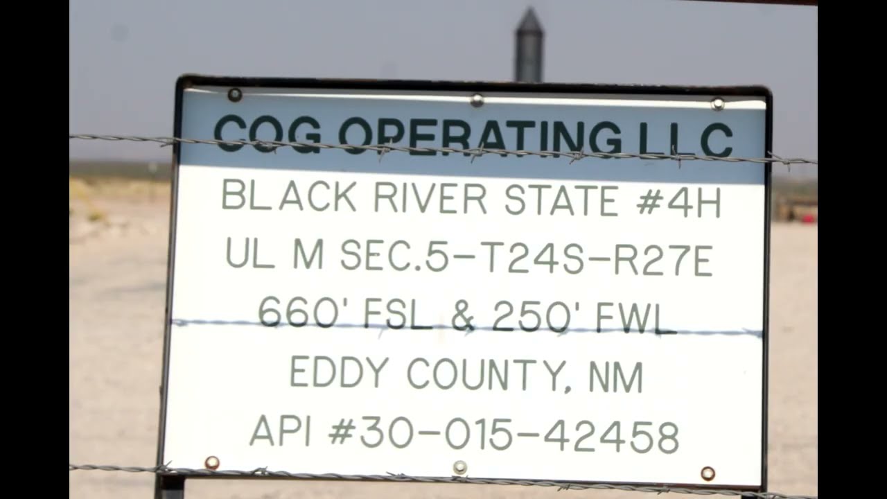 COG Operating - Black River State #4H, Eddy County, NM (May 2022) - YouTube