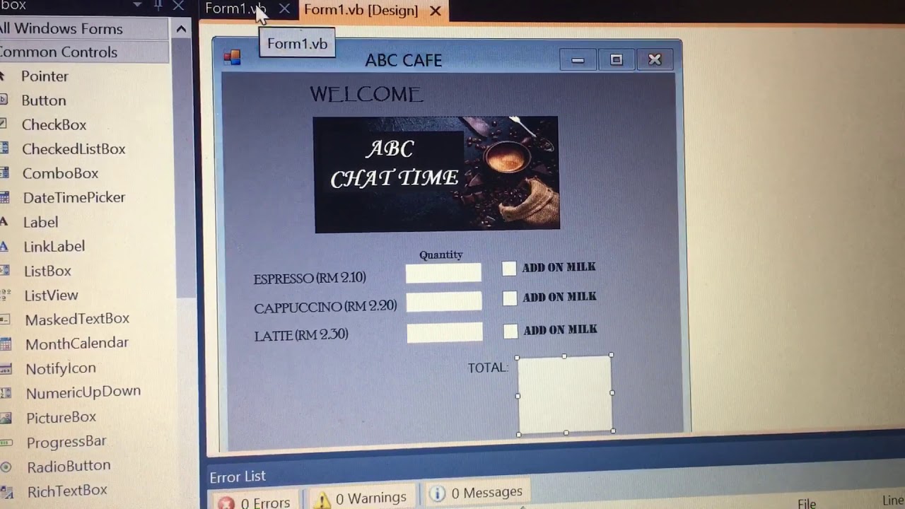 LABTASK2 VISUAL PROGRAMMING - YouTube