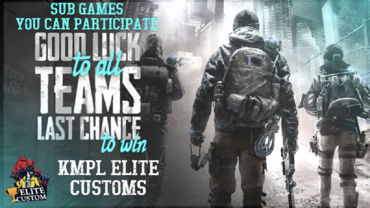 KMPL 15 Days Elite Customs ||Join Discord Server to Participate |Starts ...