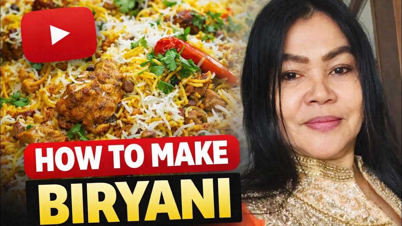 Cooking Biryani. A delicious asian dish. - YouTube