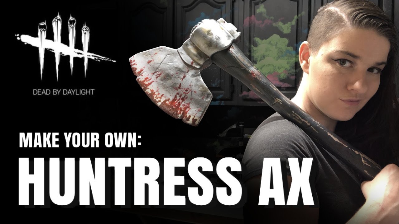 Foam Huntress Ax Tutorial | Dead by Daylight Cosplay - YouTube
