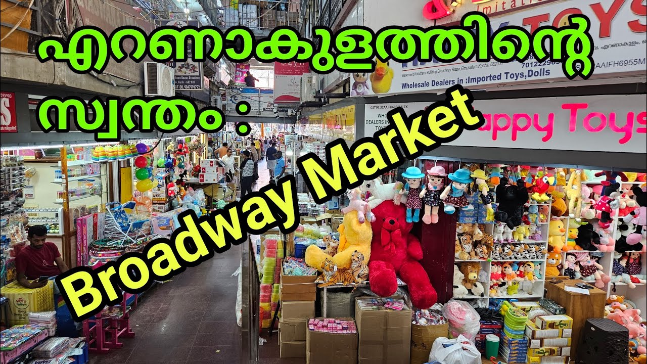 കേരളത്തിലെ ബിസിനസ് സാധ്യതകൾ | Ernakulam Broadway Market | ചെറിയ മുത ...