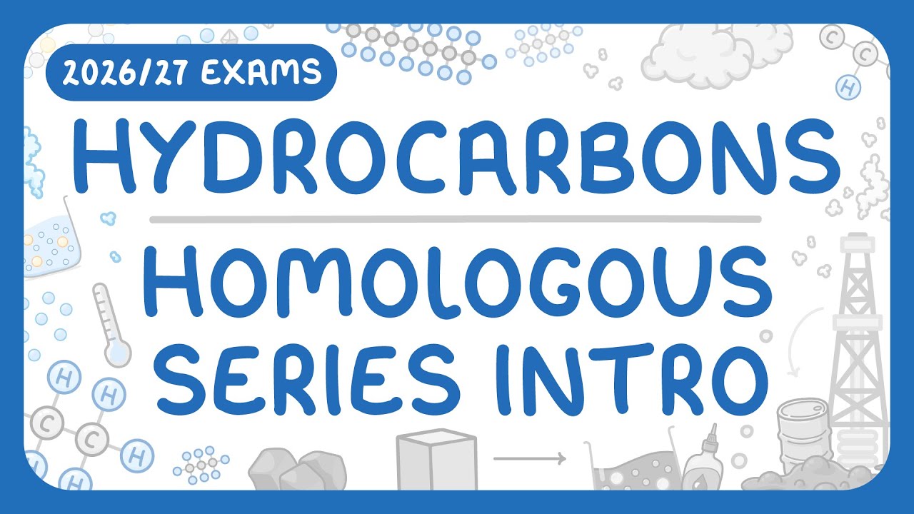 GCSE Chemistry - Hydrocarbons - Alkanes & Homologous Series - YouTube