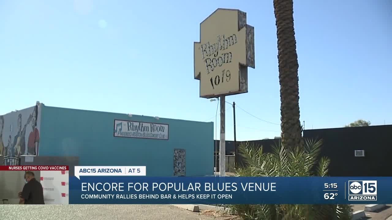 Community rallies to keep The Rhythm Room afloat - YouTube