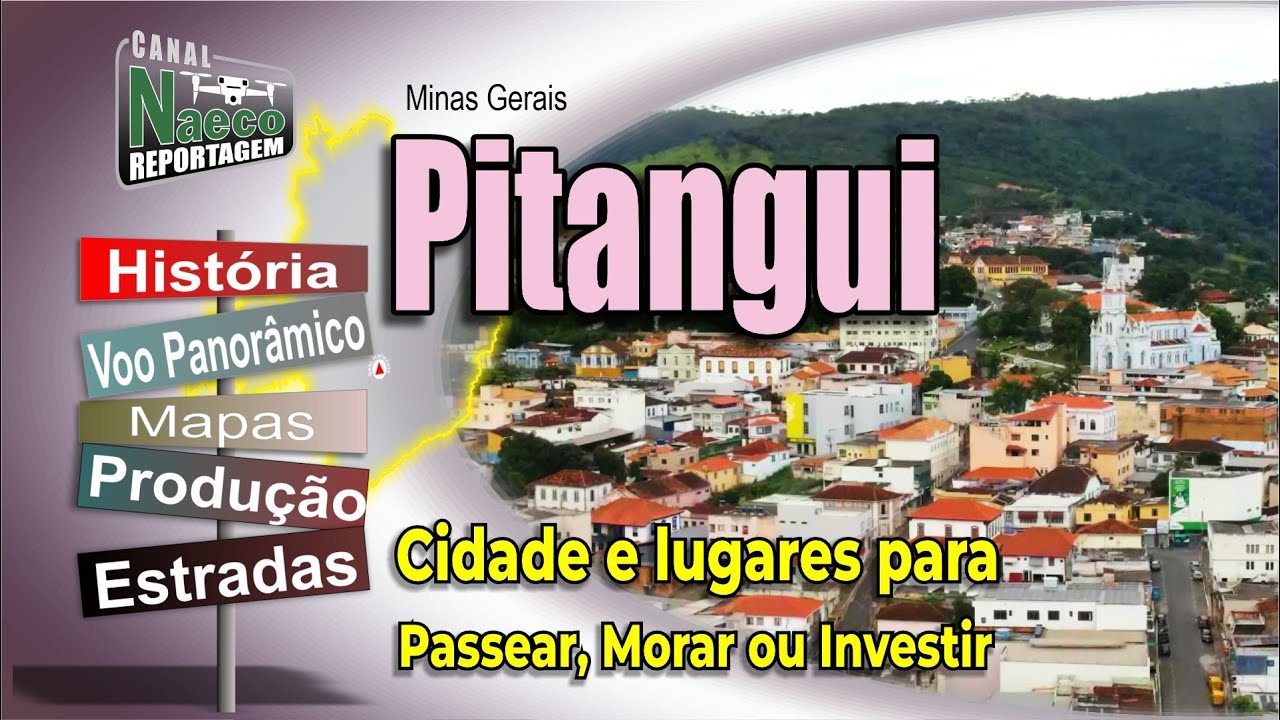 Pitangui - MG - Cidade e lugares para Passear, Morar e Investir - YouTube