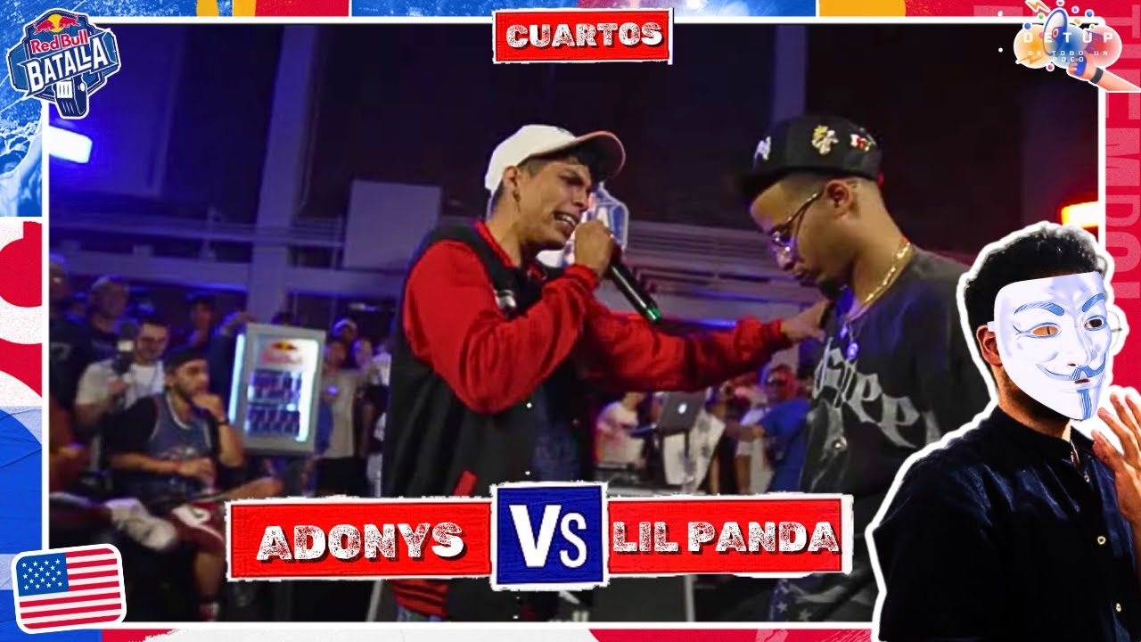 🔥ADONYS DA UNA MASTERCLASS DE FLOW🔥| ADONYS VS LIL PANDA - RED BULL ...