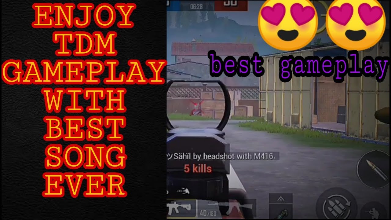 Gaming videos of pubg,best tdm gameplay ever, tdm game with song, Pubg ...