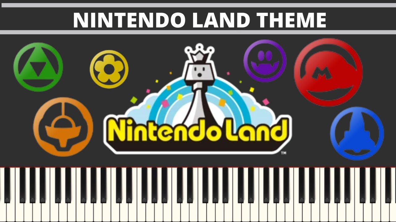 Nintendo Land - Main Theme [Piano Cover] - YouTube