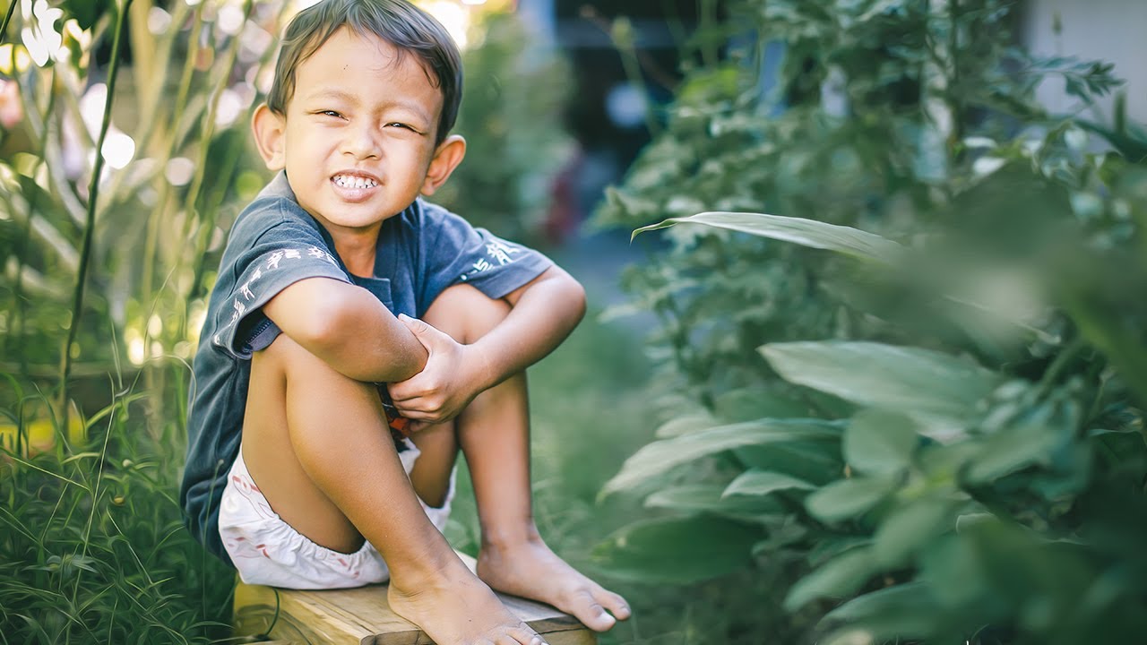 HOW TO EDIT CHILDREN PHOTO WITH ADOBE PHOTOSHOP - YouTube