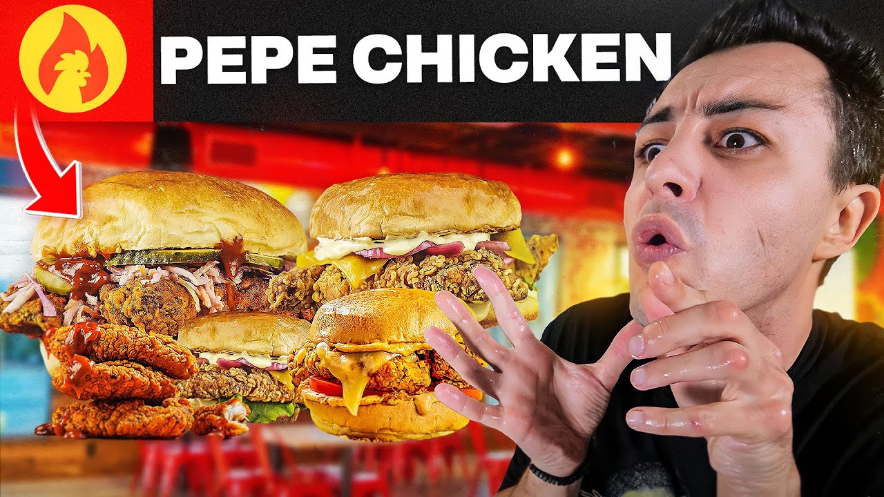 Je teste PEPE CHICKEN de Fast Good Cuisine ! (Vs KFC) - YouTube