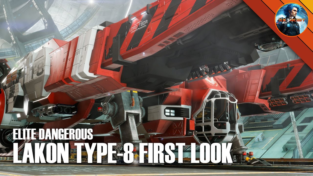 ELITE DANGEROUS - Type 8 First Look - YouTube