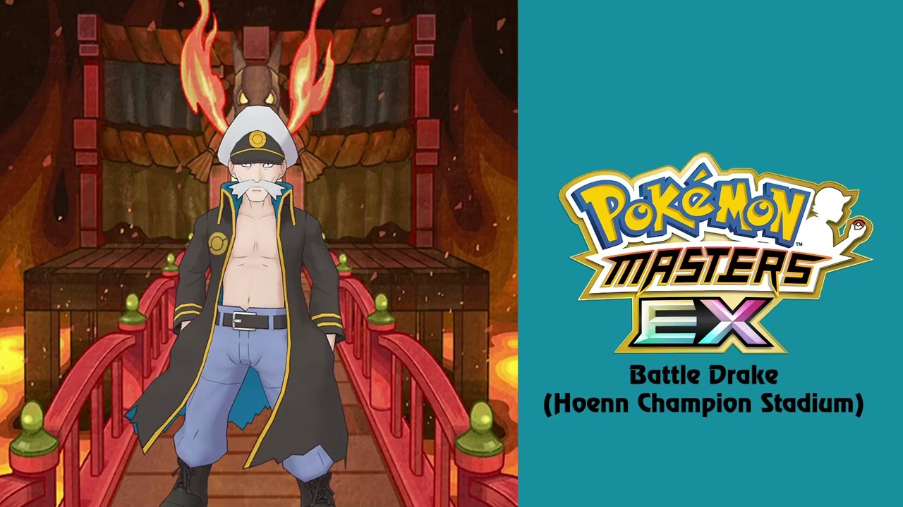 🎼 Battle Vs. Drake (Champion Stadium) (Pokémon Masters EX) HQ 🎼 Accordi ...