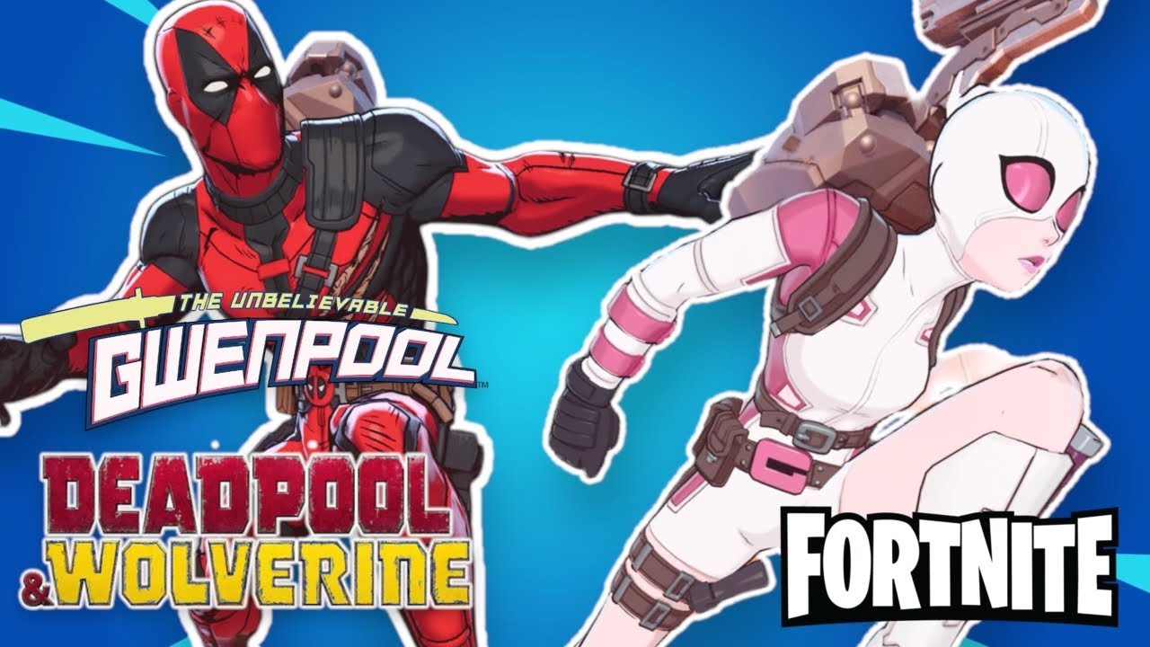 Deadpool Is Forced To Play Fortnite With Gwenpool I Marvel Characters ...