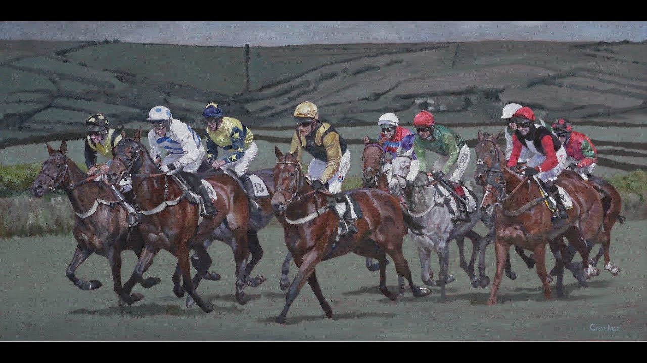 Point to point paintings by Dave Crocker (Part One) - YouTube