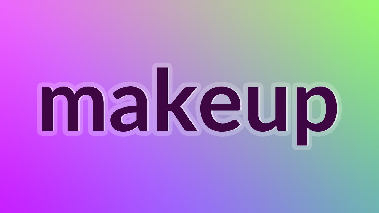 Makeup - 91 English Vocabulary Flashcards - YouTube