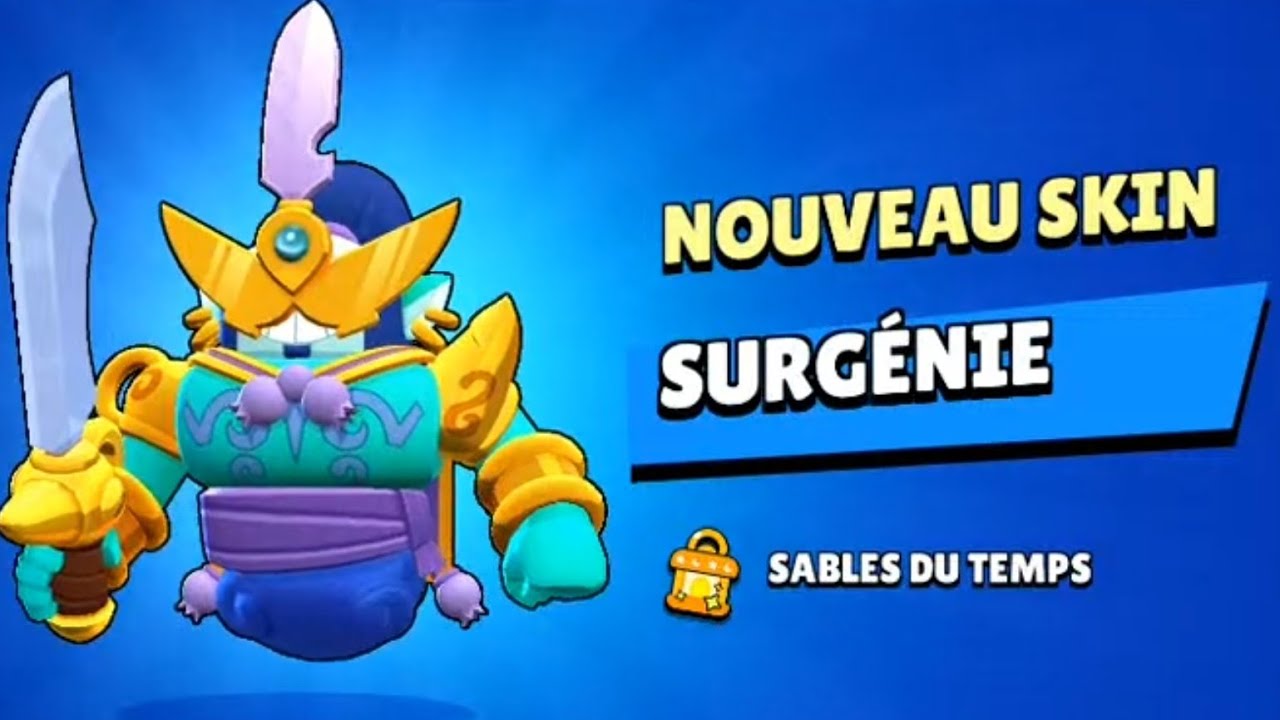 🔴J'ACHÈTE SURGE GÉNIE SUR BRAWL STARS !!👊 IL EST MAGNIFIQUE 🔥 - YouTube